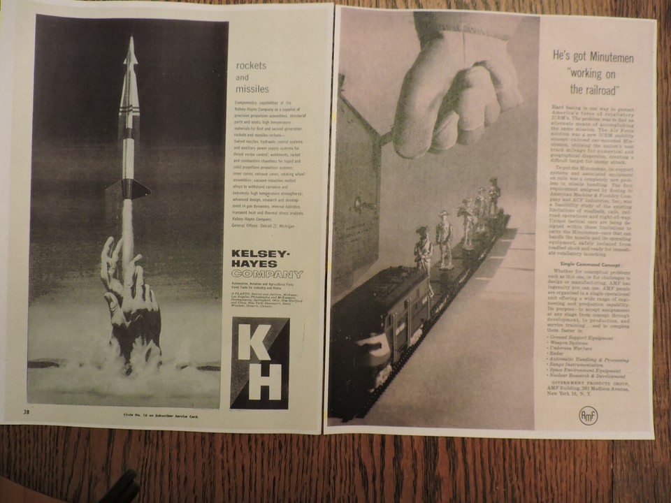 Cold War Minuteman Missile Personal Museum w/ Cable, ICBM, Atlas, HICS ...