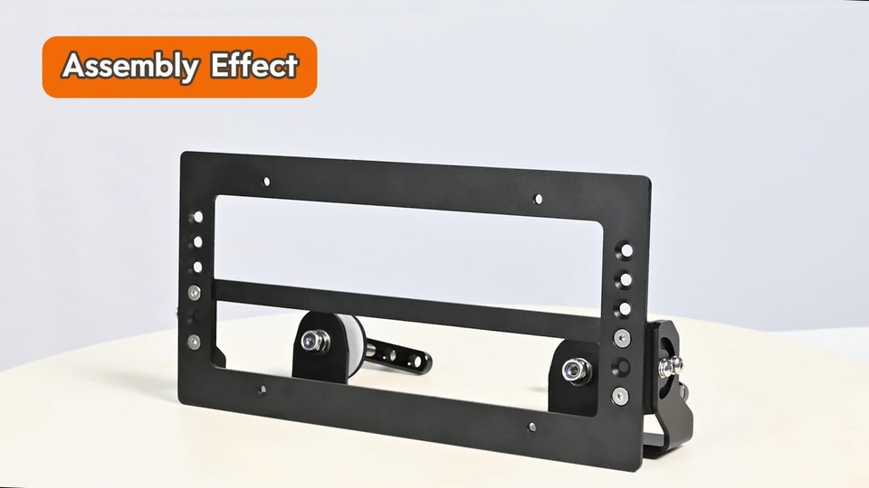 Front Grille Mesh Mount License Plate Relocator For Ford F150 SVT ...