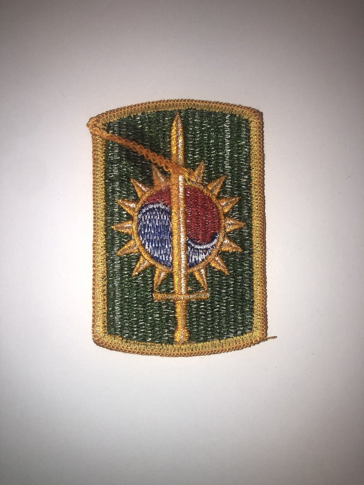 8th Military Police Brigade U.S. Army Shoulder Patch | eBay
