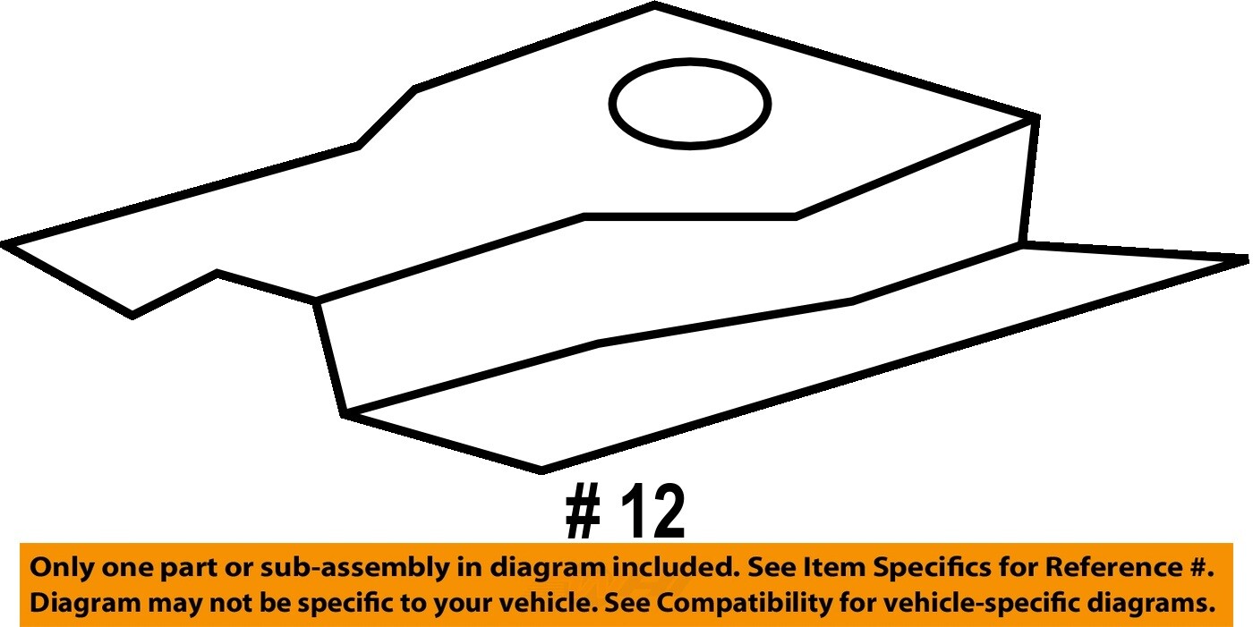 GM OEM Front Bumper-Lower Cover Brace Right 23432302 | eBay