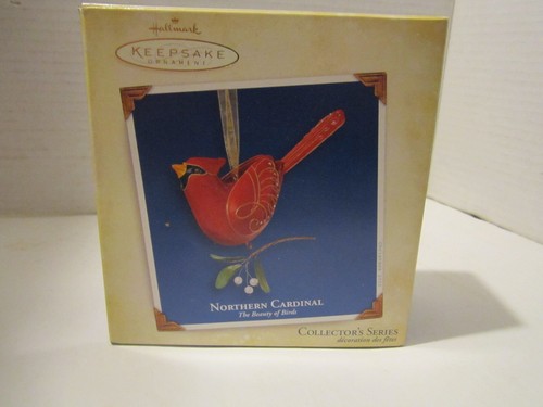 Hallmark Keepsake NORTHERN CARDINAL 2005 #1 in Beauty of Birds Series ...