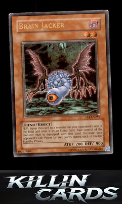Brain Jacker (UTR) FET-EN034 Ultimate Rare Flaming Eternity YuGiOh Card ...