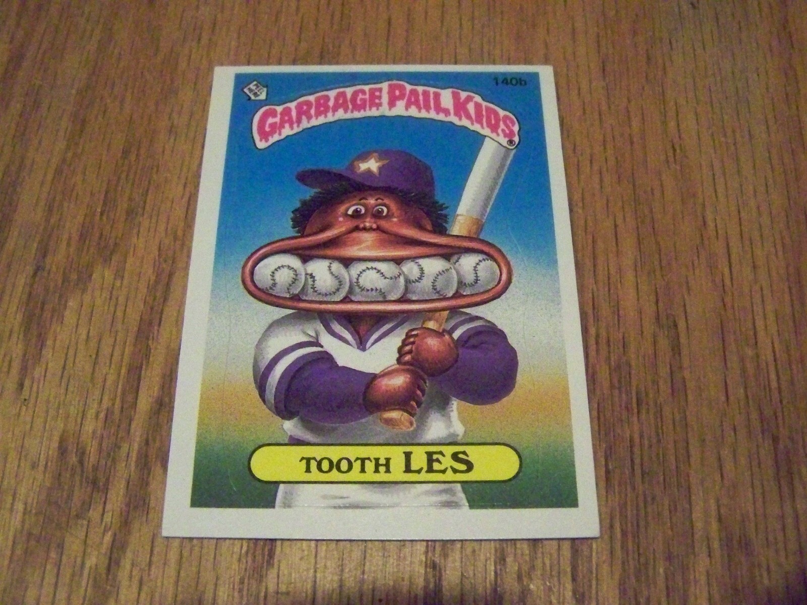 1986 TOPPS GARBAGE PAIL KIDS TOOTH LES TRADING CARD | eBay
