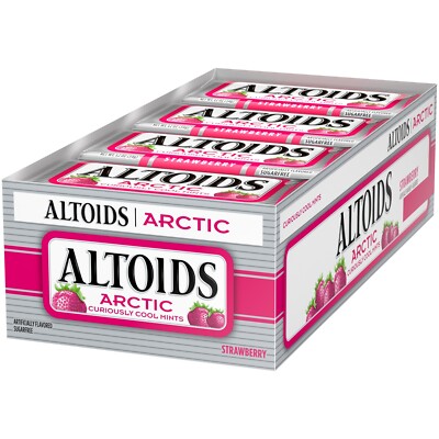 Altoids Arctic Strawberry - 16pks - Altoid Tin 1.2oz - FREE SHIPPING | eBay