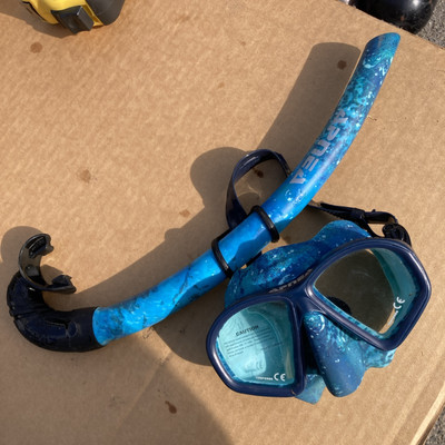 Apnea Diving Mask With Snorkel | eBay