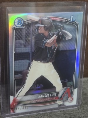 2025 Bowman Chrome Jansel Luis 1st Bowman Refractor /499 | eBay
