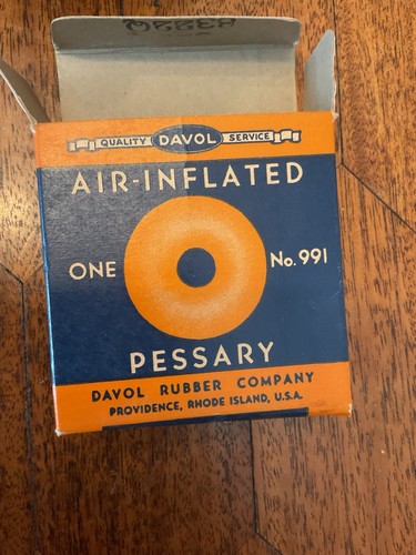 Davol Rubber Company air-inflated pessary | eBay UK