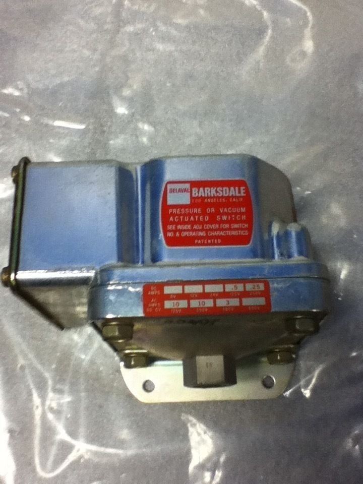 Barksdale D2t-m18ss Pressure or Vacuum Switch D2TM18SS for sale online ...