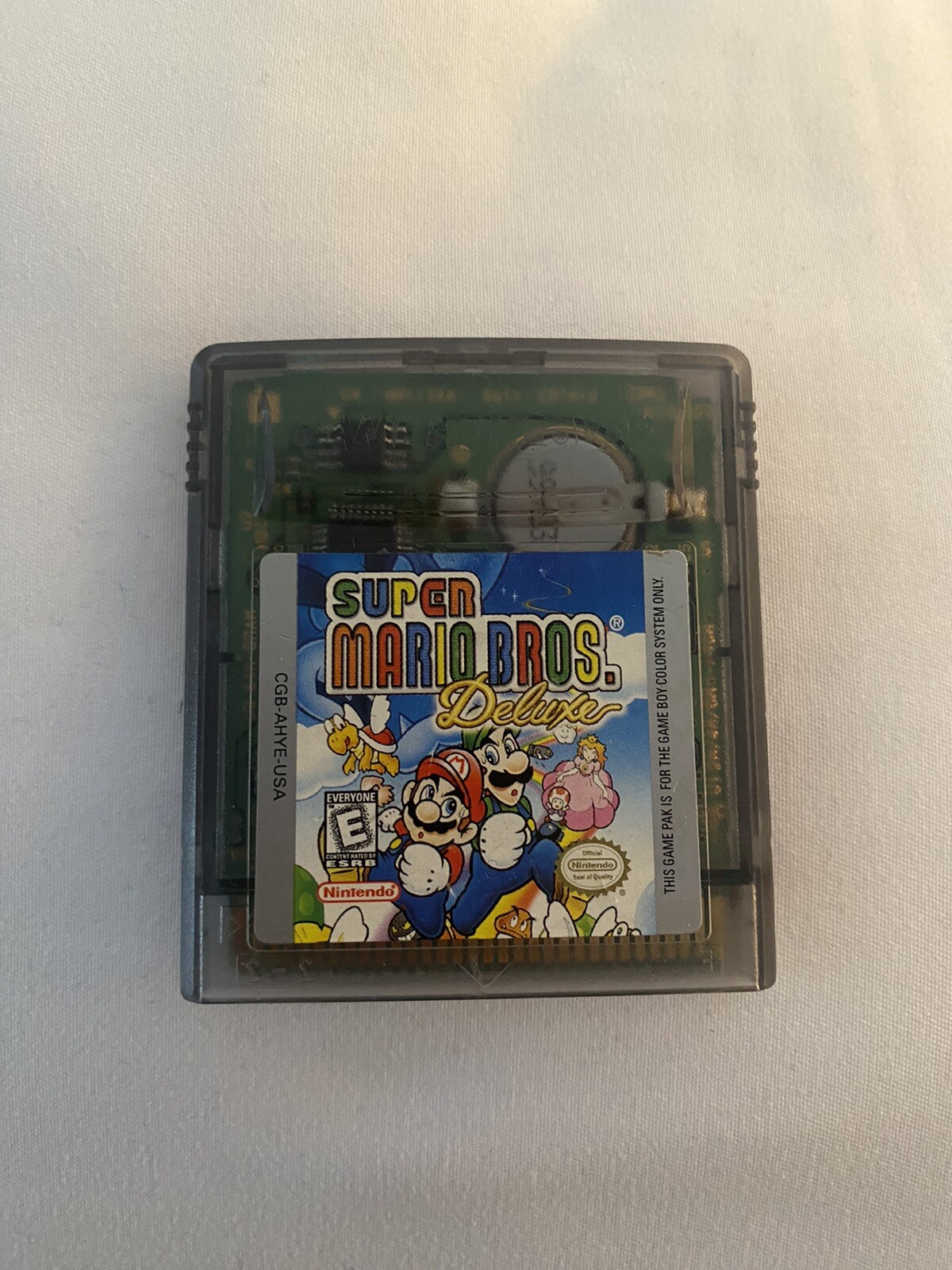 Super Mario Bros. Deluxe (Game Boy Color GBC, 1999) Authentic *Tested ...