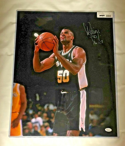 David Robinson San Antonio Spurs 16x20 Autograph New with Authenticity ...