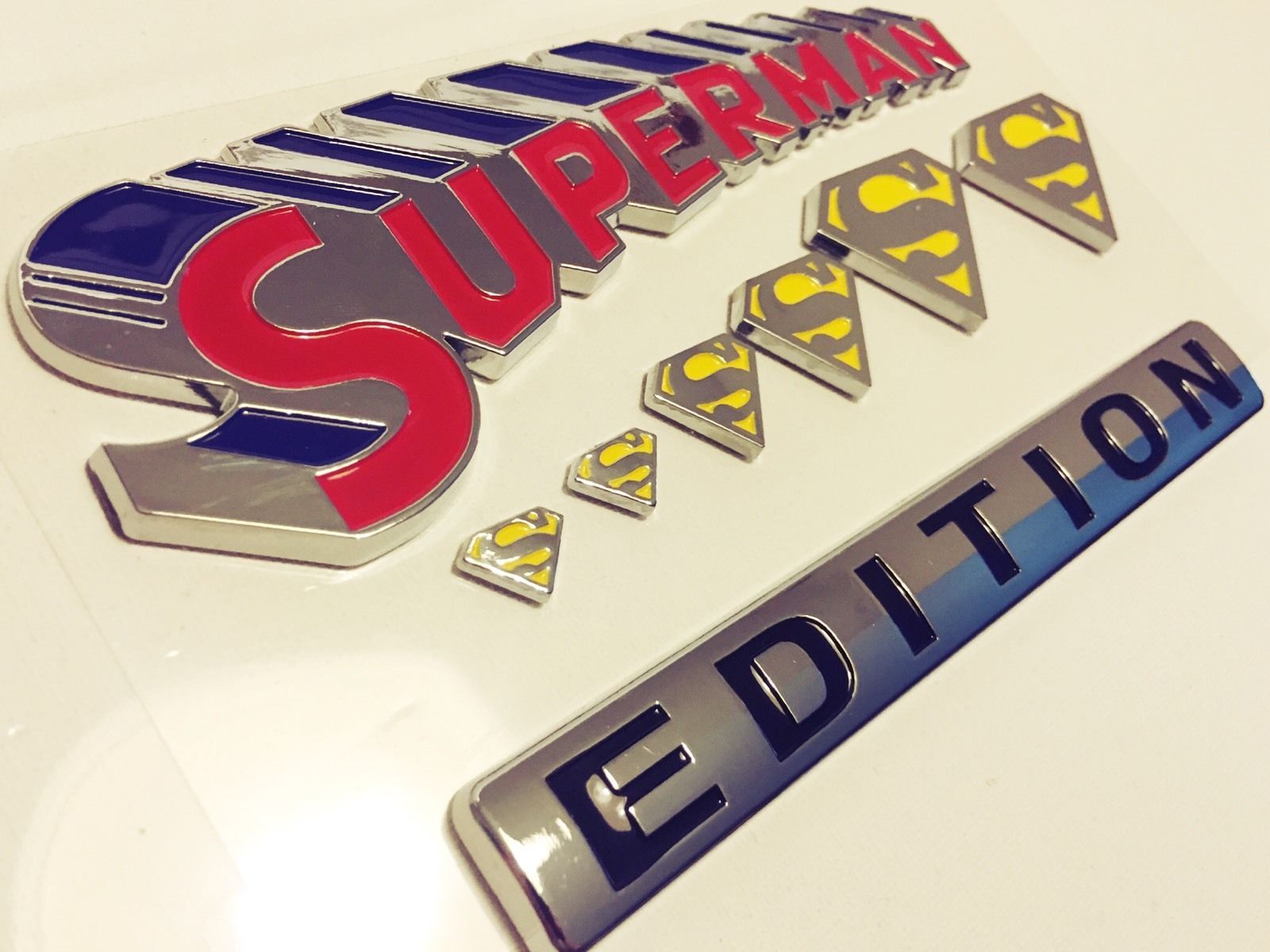 SUPERMAN Edition Emblem Hero Decal SUV SIGN Ornament BADGE Letters FIT ...