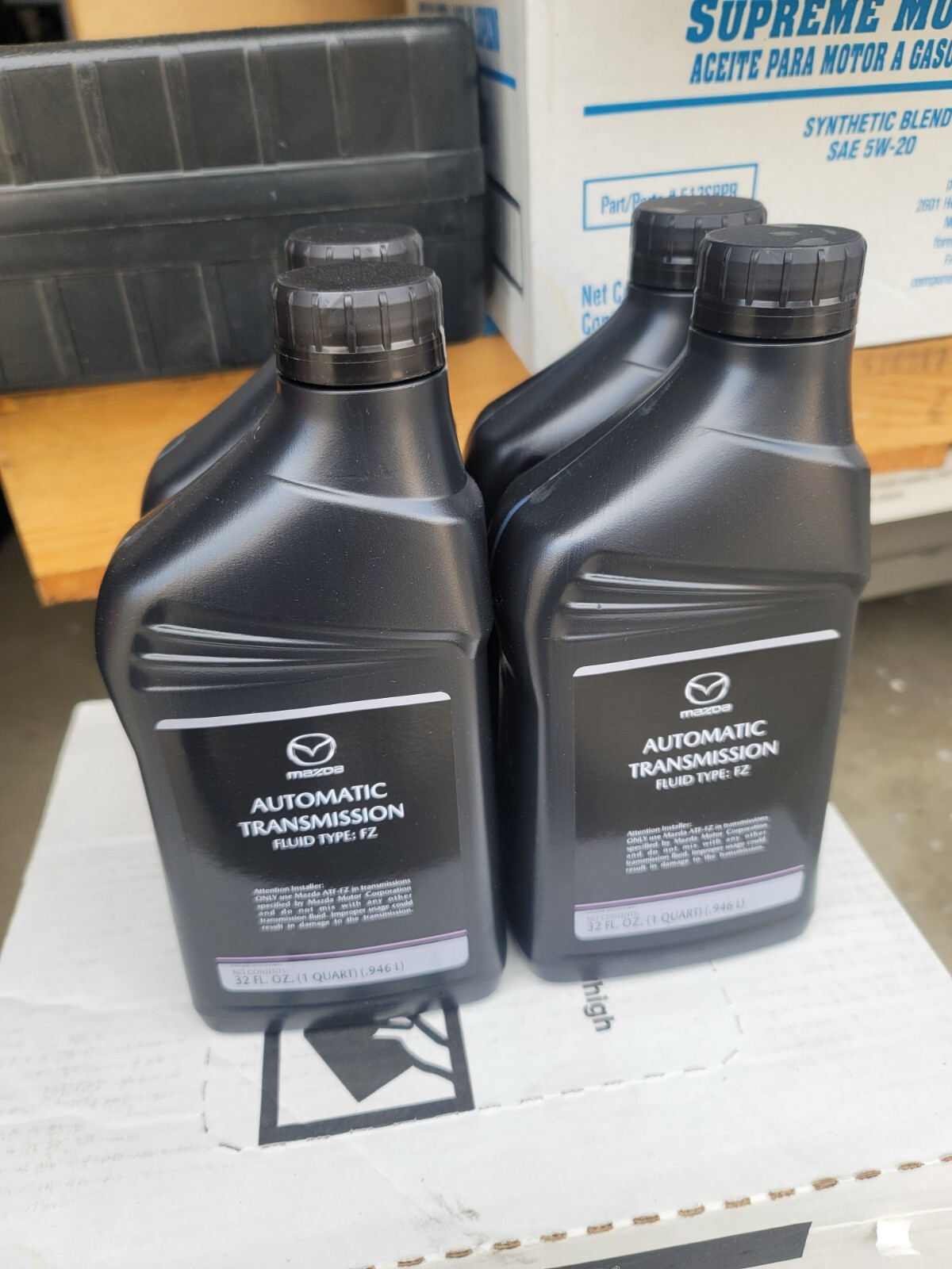 4 Quarts MAZDA FZ Automatic Transmission Fluid 0000-FZ-113E-01 | eBay