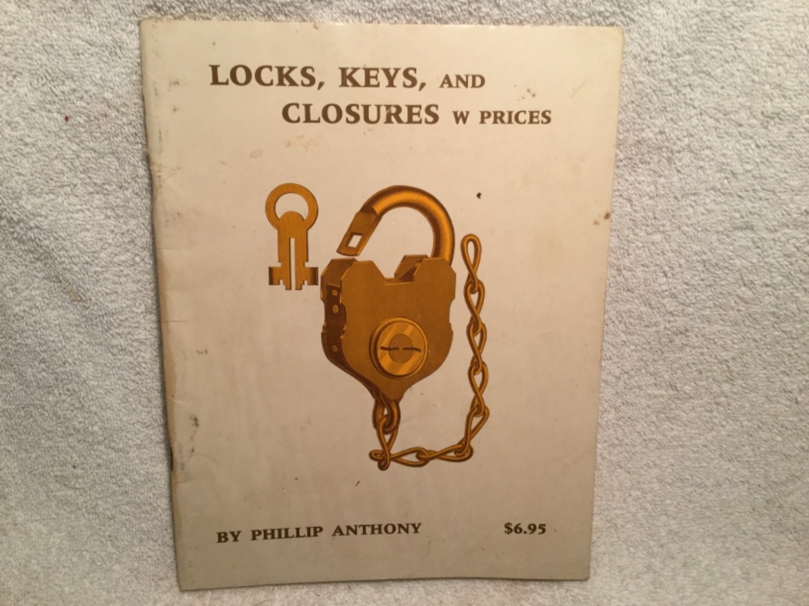 Vtg Price Guide Locks, Keys and Closures 1984 by Phillip Anthony ...