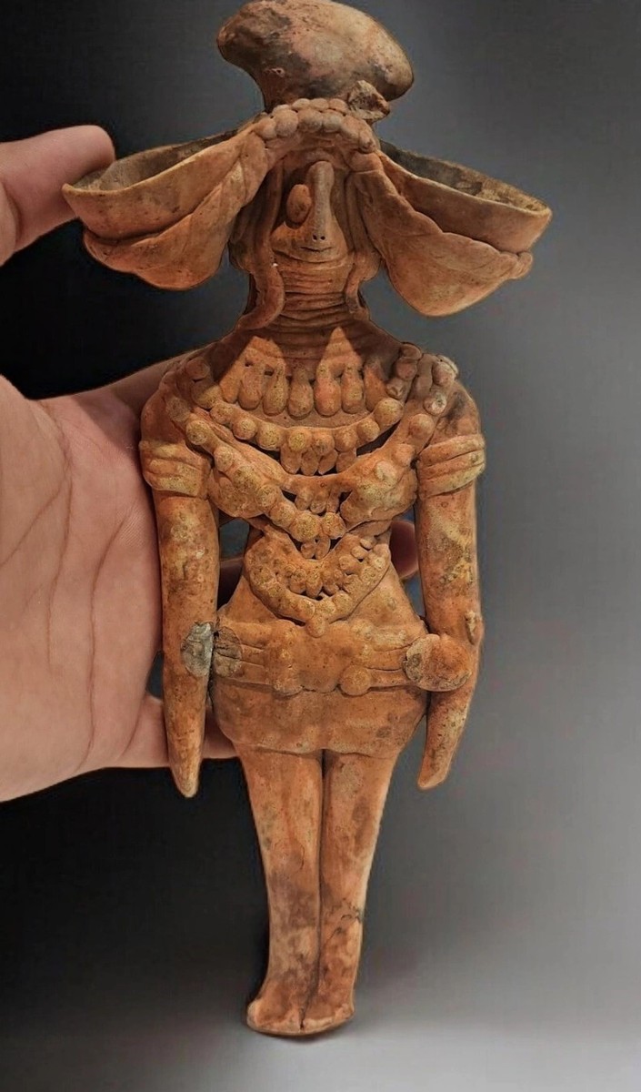 Indus Valley Civilization Mother Goddess Indus Valley Pottery Standing