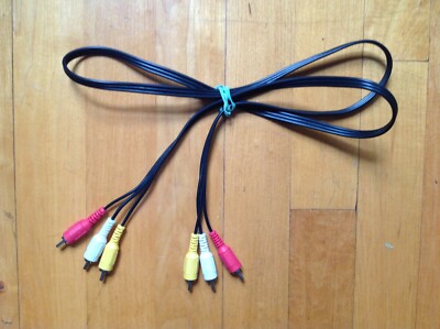 Nintendo NES Replacement AV Audio Video Component Cable 5 Feet | eBay