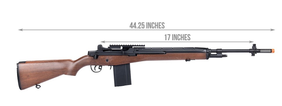 AGM M14 SOCOM Airsoft DMR AEG Rifle-BLACK/FAUX WOOD/OD GREEN | eBay