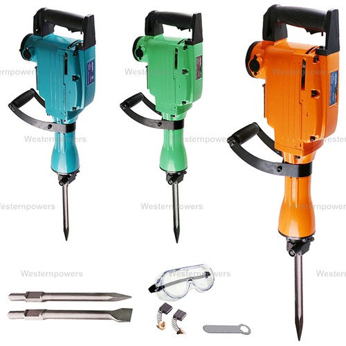 Industrial 2200 Watt Electric Demolition Jack Hammer Chisel Bit ...
