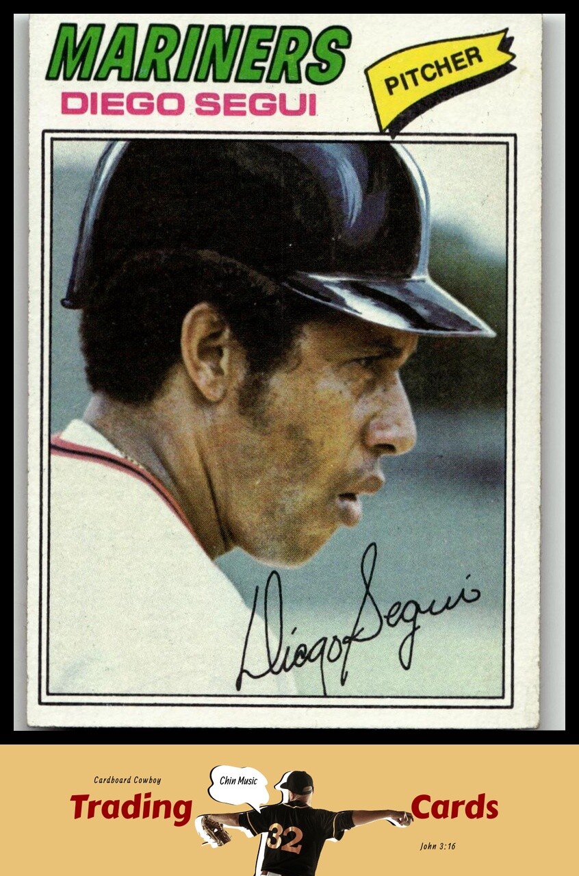 1977 Topps #653 Diego Segui Seattle Mariners Baseball Card VG/EX | eBay
