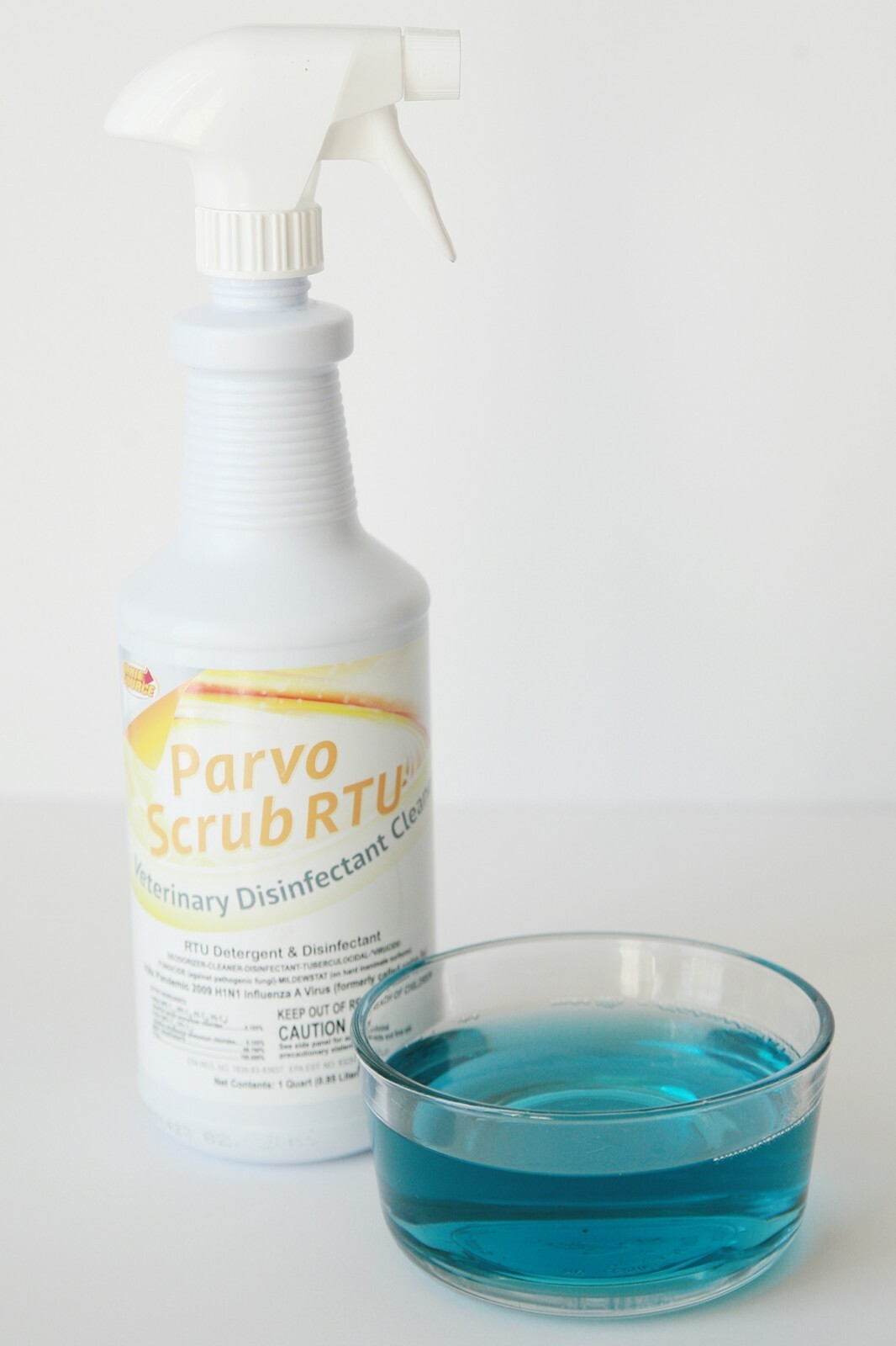 ParvoScrub Disinfectant Kennel Cleaner Deodorizer Spray, Kills Parvo ...