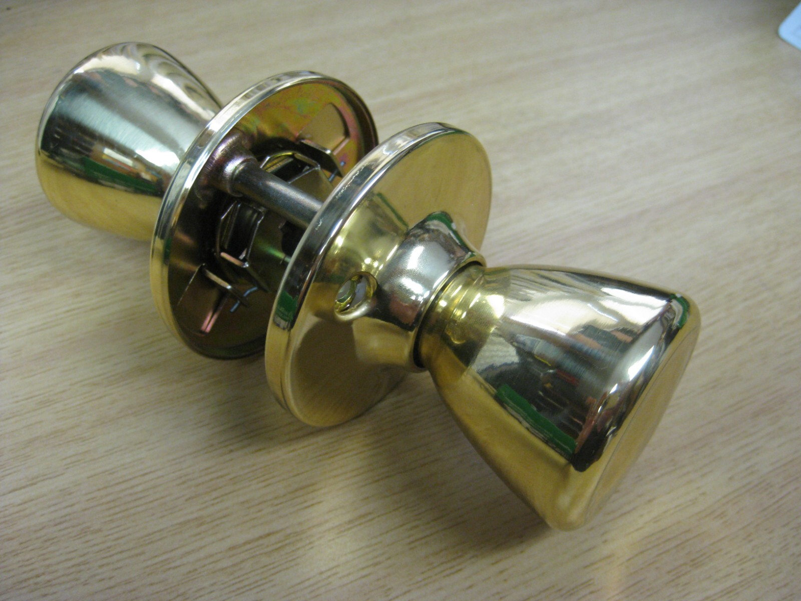 Delaney Callan Polished Brass Passage Lock Set #101T-BR-US3 | eBay