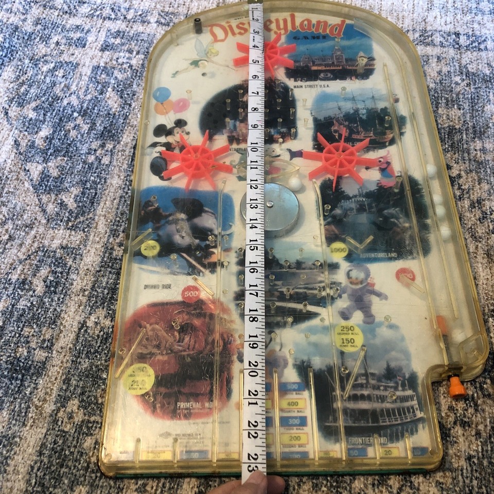 Vintage 1960s Disneyland Pinball Game by Wolverine Toy Ships Free! | eBay