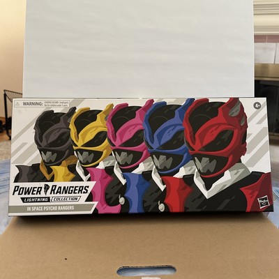 Power Rangers Lightning Collection Psycho Rangers Lot Complete Green ...