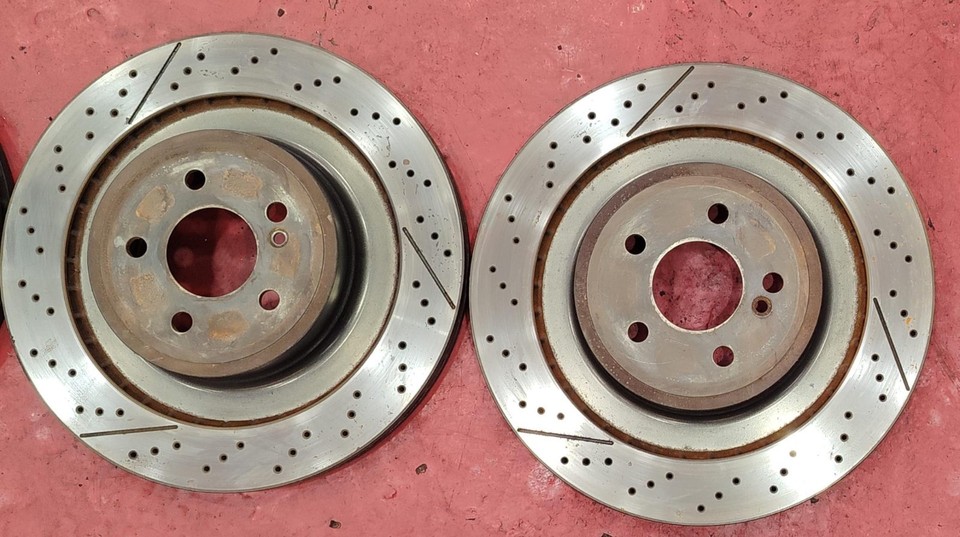 BRAKE DISC WITH CALIPERS FULL SET for Mercedes CLS63 W218 E63 W212C63 ...