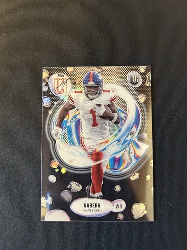 2024 Topps Signature Class #F-7 Malik Nabers Fluidity Case Hit SSP ...