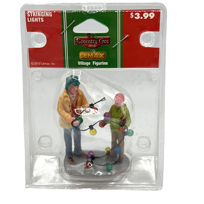 STRINGING LIGHTS LEMAX Kmart Christmas Holiday Village RARE 22036 ...
