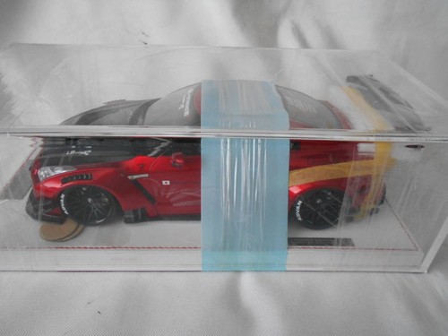 onemodel 1/18 Nissan LB-WORKS GT-R R35 V2.0 chrome red 851684 | eBay