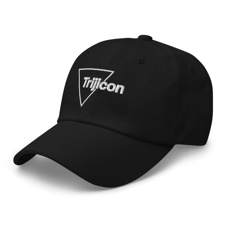 Trijicon Logo Adjustable Embrodiery Black Color Classic Dad Hat | eBay