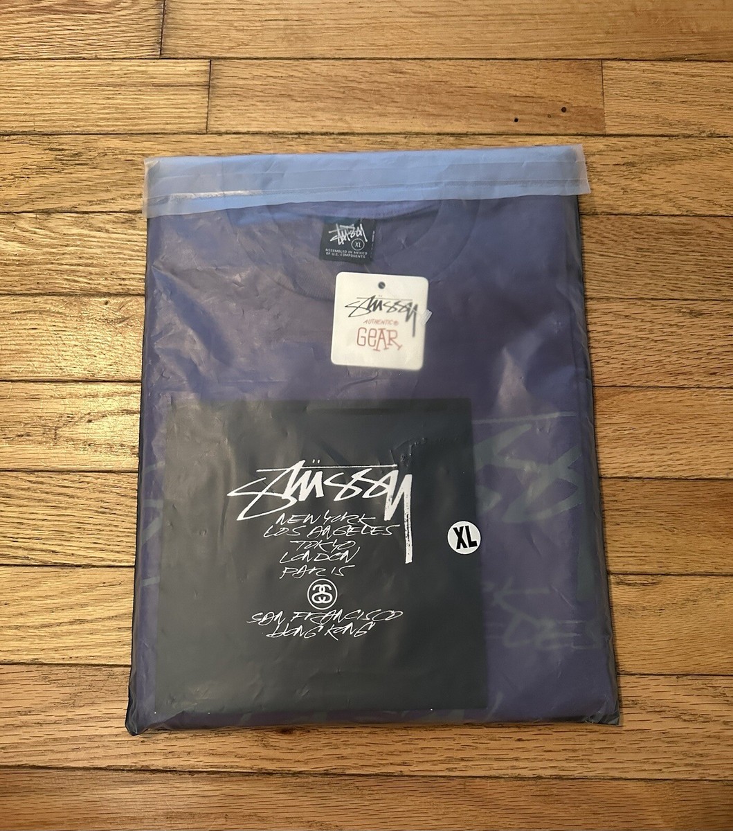 Stussy X Futura 2000 World Tour Tee 2006 XL BNWT Vtg Recon Stussy X Futura 2000 World Tour Tee 2006 XL BNWT Vtg Recon