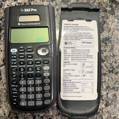 Texas Instruments TI-36X Pro Scientific Calculator 33317203666| eBay