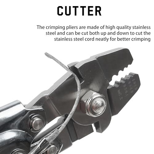 Fishing Crimping Pliers + 300pcs Crimp Sleeves Kit Fishing Crimping ...