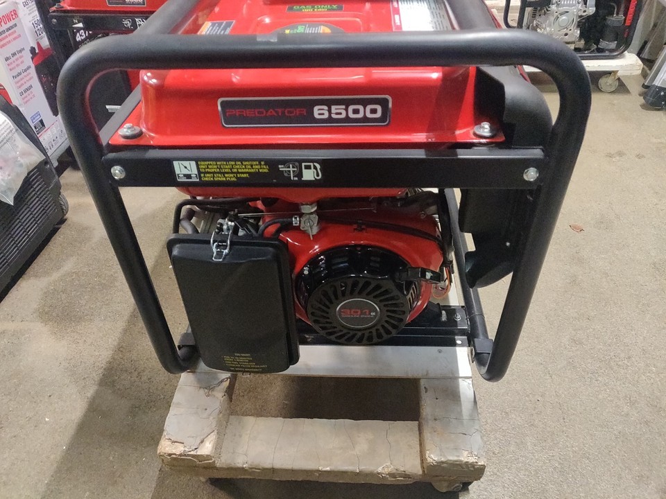 Predator 6500W/5500W Portable Gas Generator w/o Wheel Kit | eBay