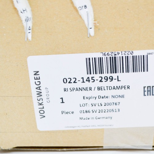 NEW AUDI A3 8P BELT TENSIONER DAMPER 022145299L OEM NO IMPORT DUTIES TO ...