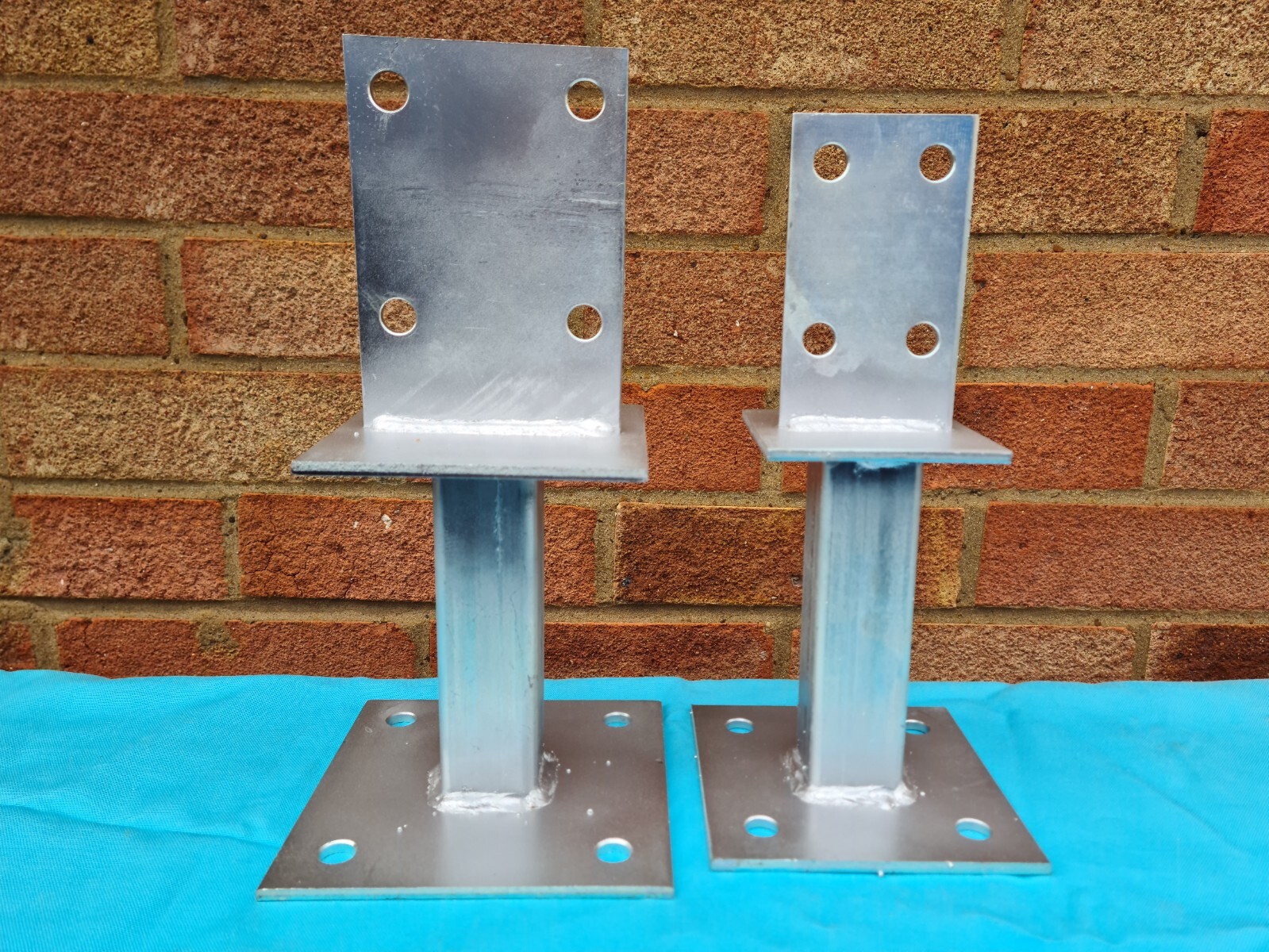 Heavy Duty 150mm elevation, Elevated Post Base|Galvanised Steel PBH70 ...