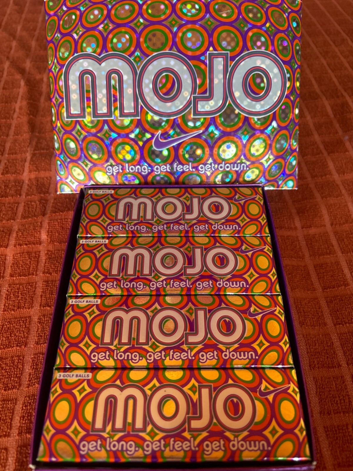 Nike Mojo Golf Balls Dozen (12) Brand New In Box! Numbered balls 0-3 ...