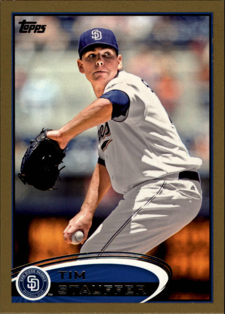 2012 (PADRES) Topps Gold #532 Tim Stauffer/2012 | eBay
