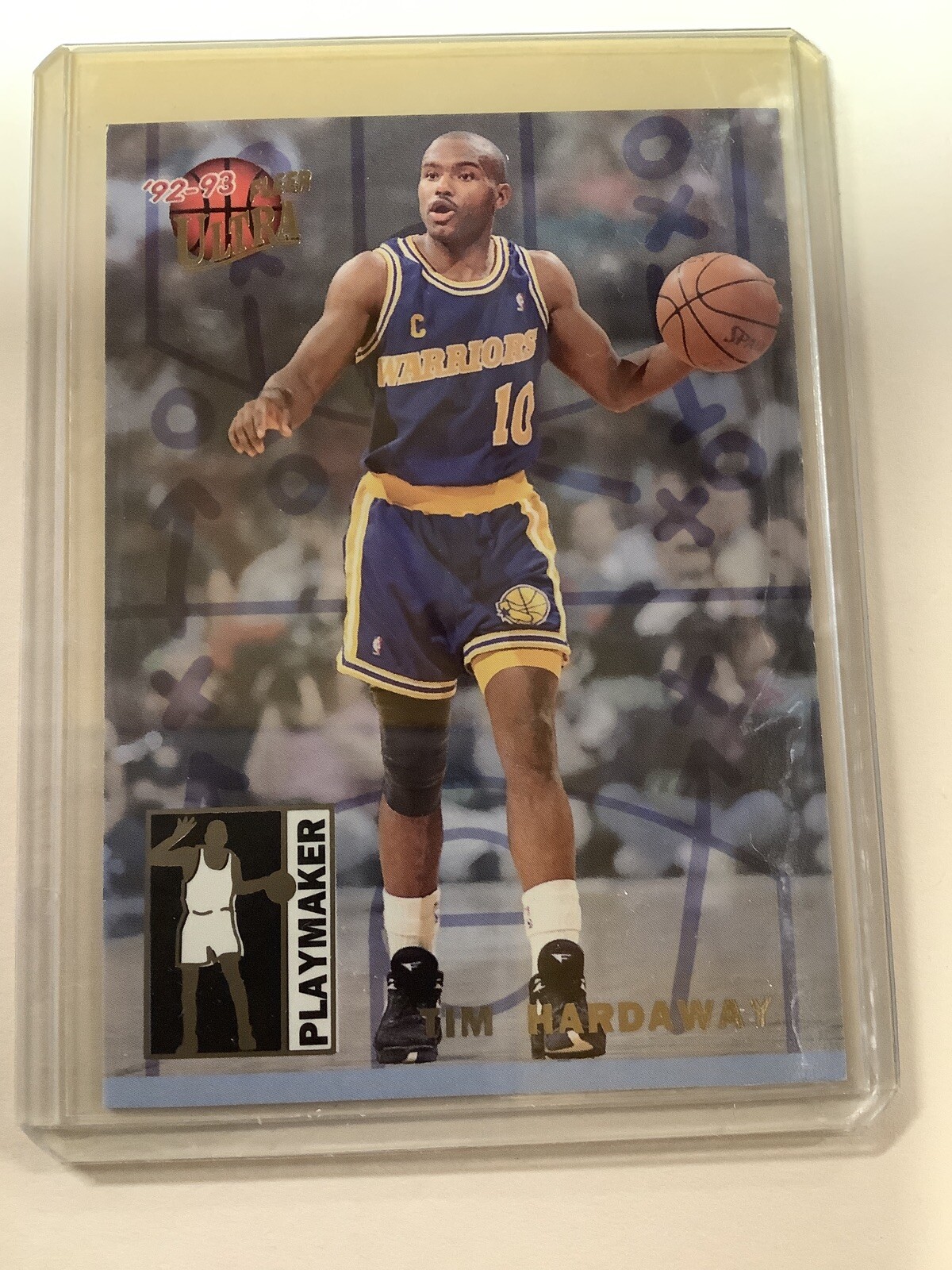 1992-93 Fleer Ultra NBA Tim Hardaway Playmaker Insert Card 3 of 10 NM ...