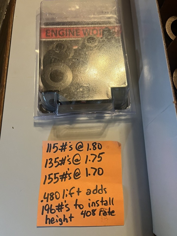 602 Crate Engine Cheater Valve Springs And Retainers CT350 Nice! 135 ...