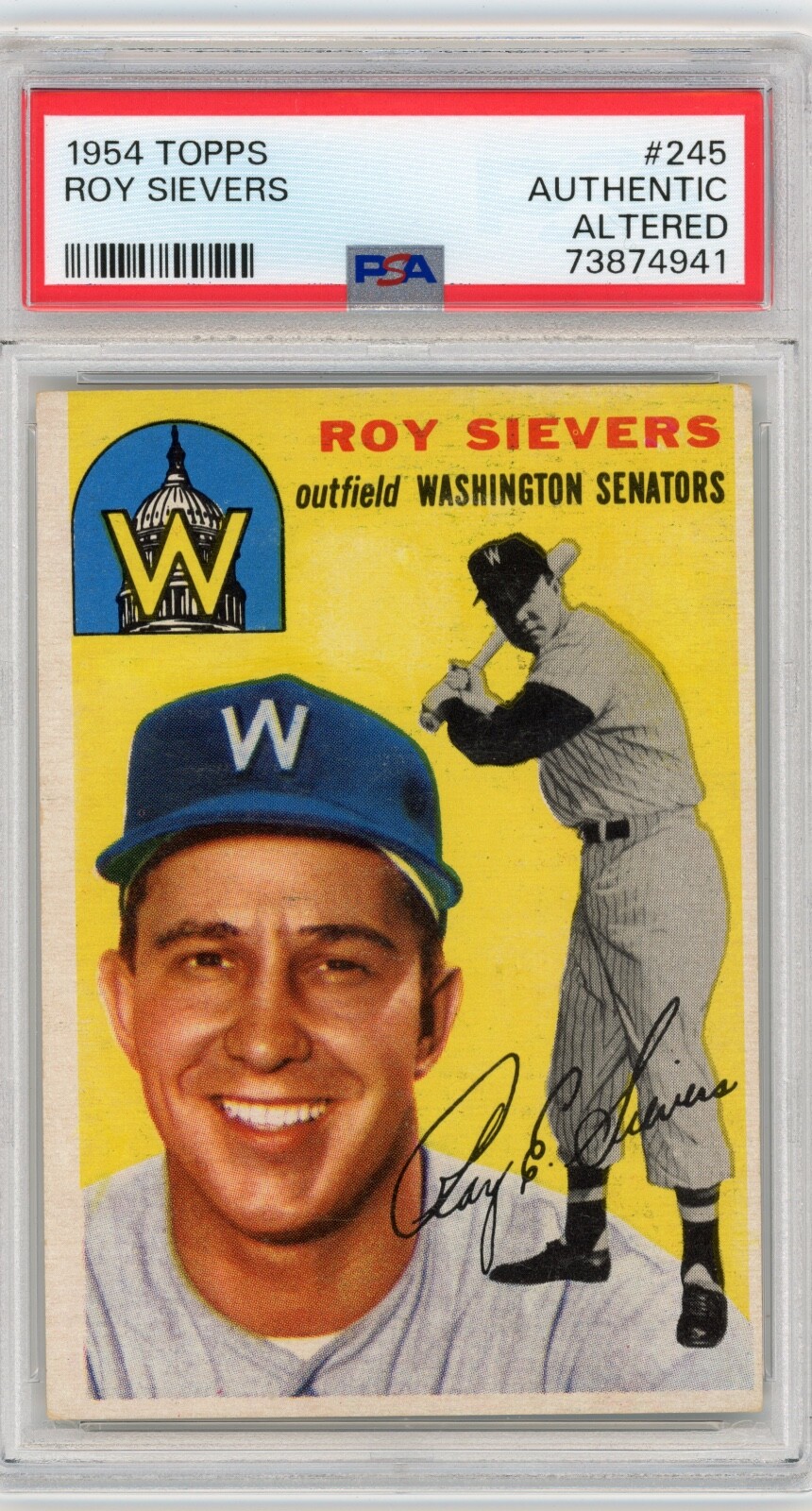 1954 Topps - #245 Roy Sievers for sale online | eBay