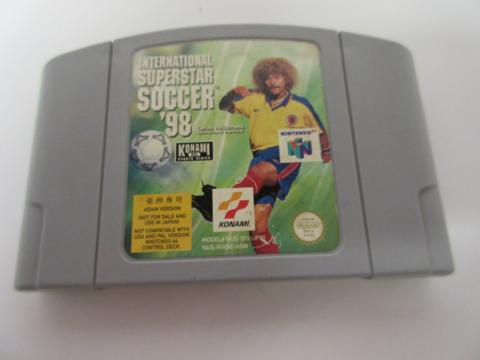 HTF Extremely Rare Limited N64 Asian Version International Superstar ...