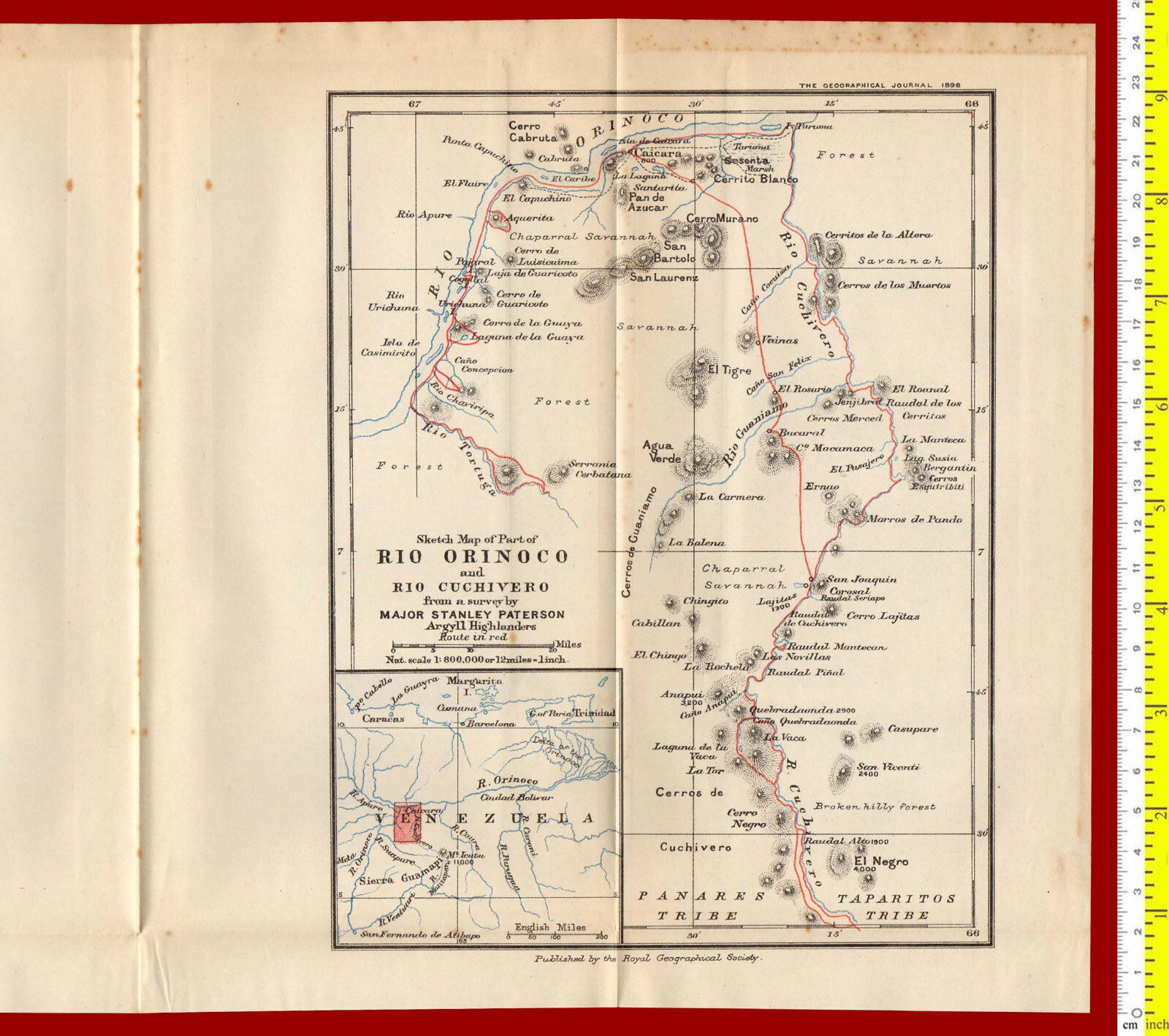 Rio Orinoco Map