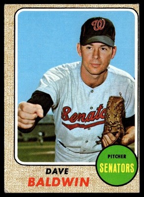 1968 Topps Dave Baldwin RC #231 B | eBay
