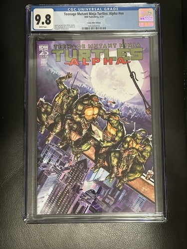 Teenage Mutant Ninja Turtles ALPHA TMNT 9.8 Limited to 100 copies ...