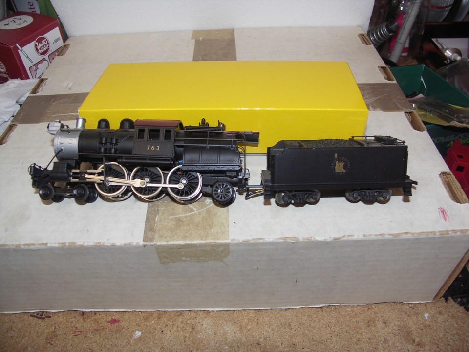 MANTUA HO SCALE JERSEY CENTRAL CAMELBACK STEAM LOCO, CLEAN, RUNS | eBay