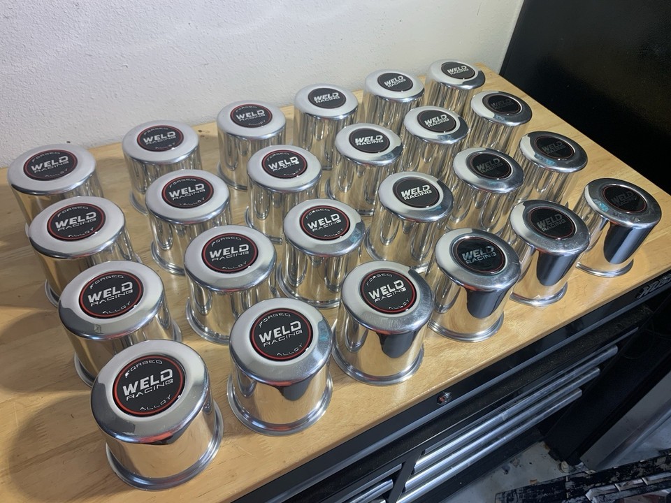 Weld Racing Center Caps 5/6 Lug (4.250”) Diameter | eBay