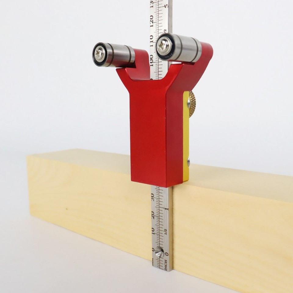 Aluminum Scribe Tool for Woodworking 3 IN 1 Adjustable Measurement ...