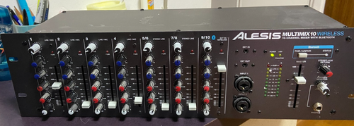 Alesis MultiMix 10 Wireless Rackmount Mixer with Bluetooth USED | eBay